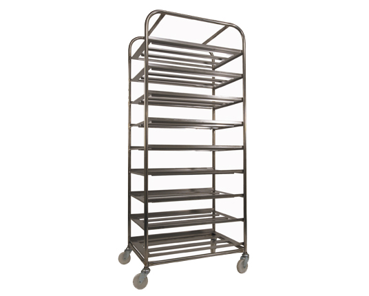 Nine Tray Bakery Rack | Catering Equipment | Trolleys | Stainless Steel ...